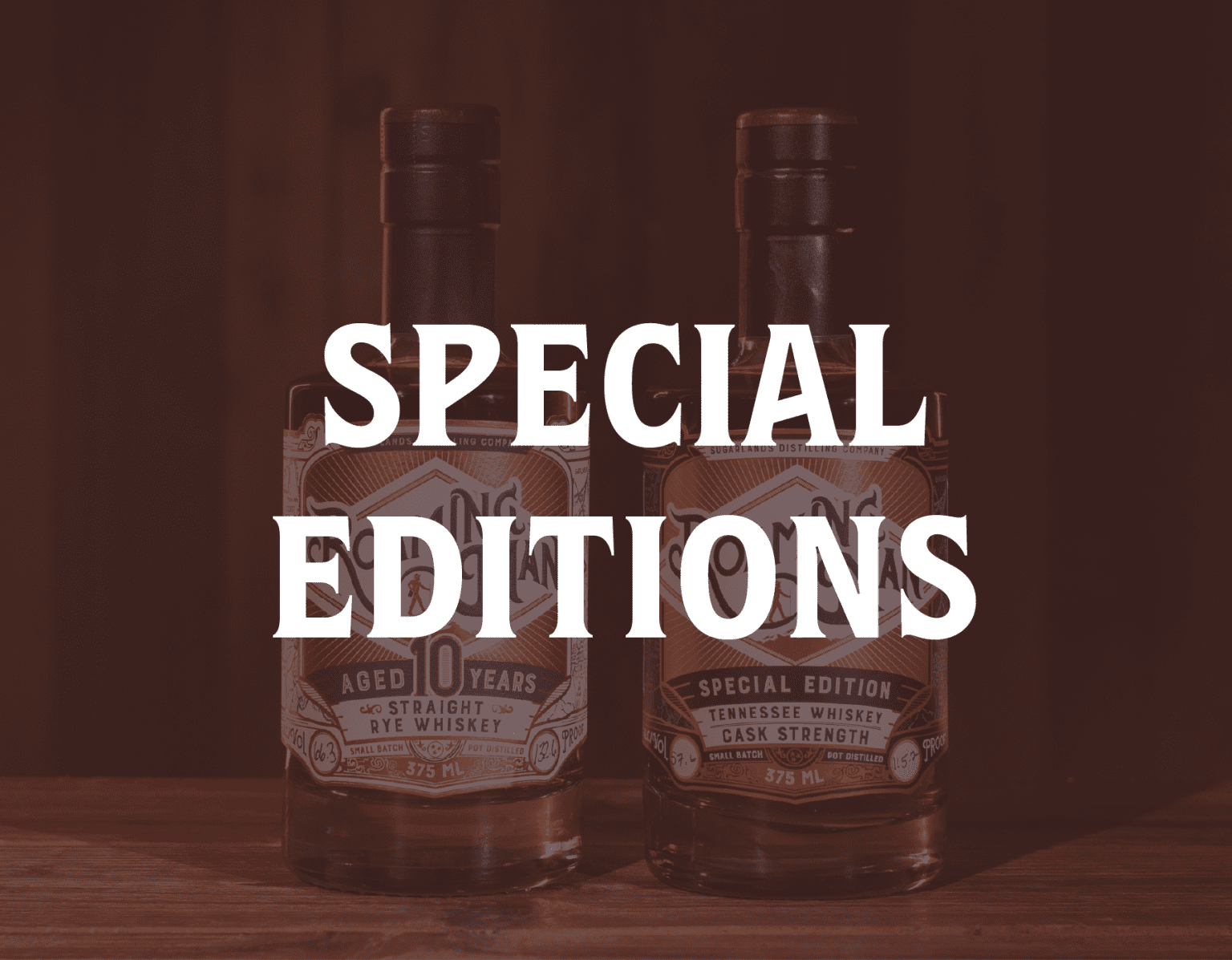 Roaming Man Tennessee Pot Distilled Whiskey – Sugarlands Distilling Company