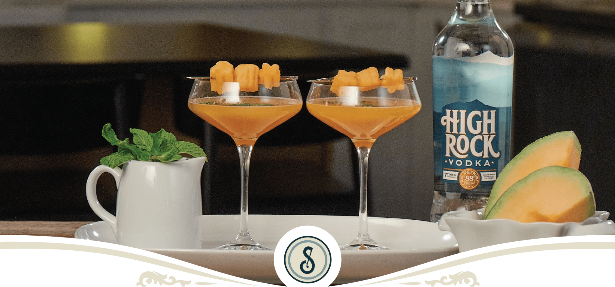 Cantaloupe Ginger Martini – Sugarlands Distilling Company